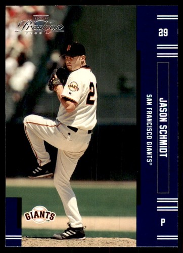 2005 Playoff Prestige Jason Schmidt Baseball Cards #66 | eBay