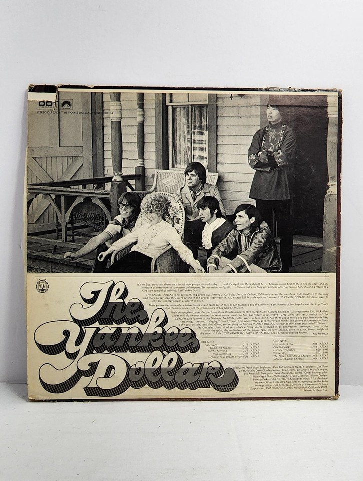 The Yankee Dollar Live & Let Live Vinyl Record - DOT Records | eBay