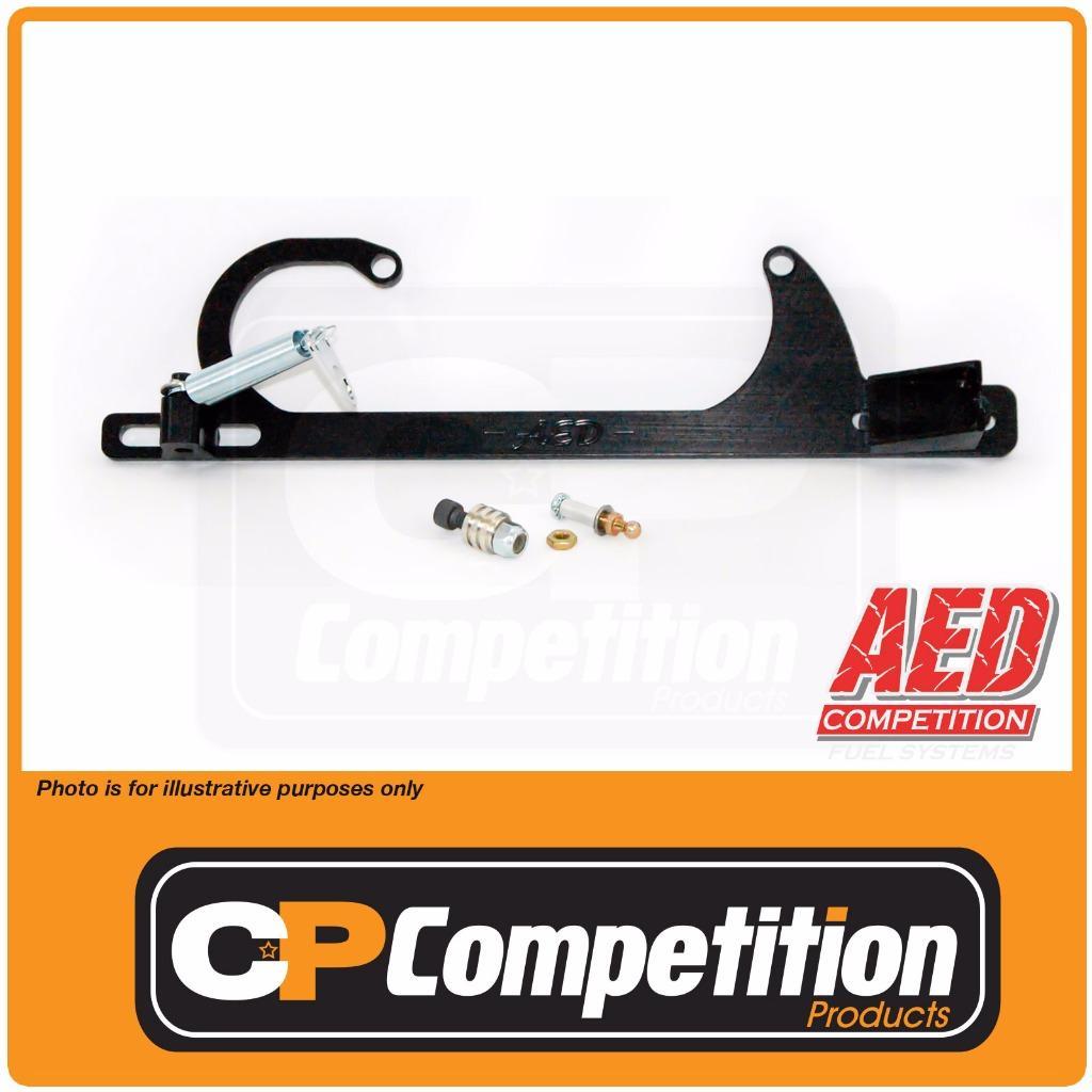 AED HOLLEY 4150 FORD BILLET THROTTLE LINKAGE & SPRING BRACKET BLACK ...