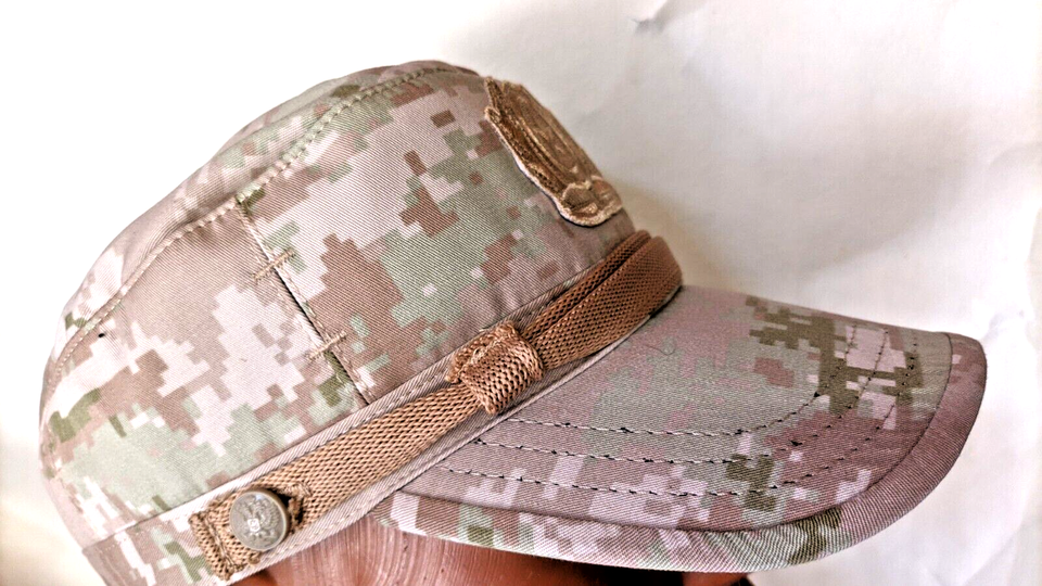 Syrian summer field cap with cockade beige numeral VKPO RF Armed Forces ...