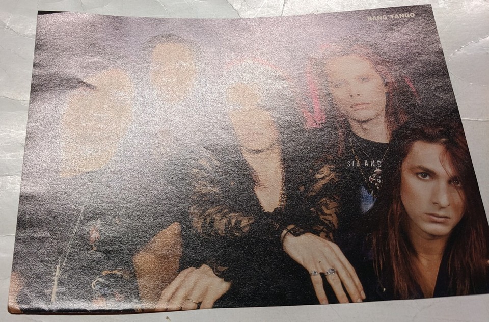 BANG TANGO / JOE LESTE / BAND 1980'S MAGAZINE FULL PAGE PINUP POSTER ...