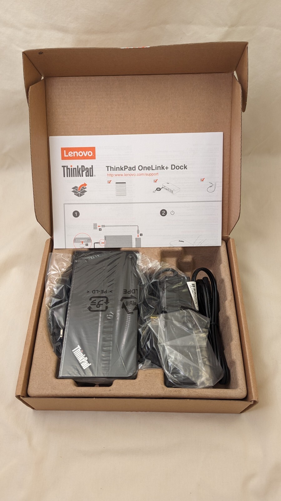 Lenovo ThinkPad Onelink+ Plus Dock 40A40090US Ultra HD Video, 4k Output ...