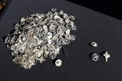 Vintage 1980's Deadstock Western Cowboy Style Buttons over 200 pieces ...