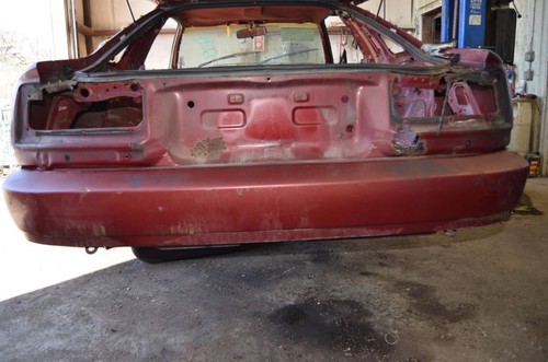 1986-1993 Toyota Supra MK3 7MGE Maroon Rear Bumper Assembly | eBay