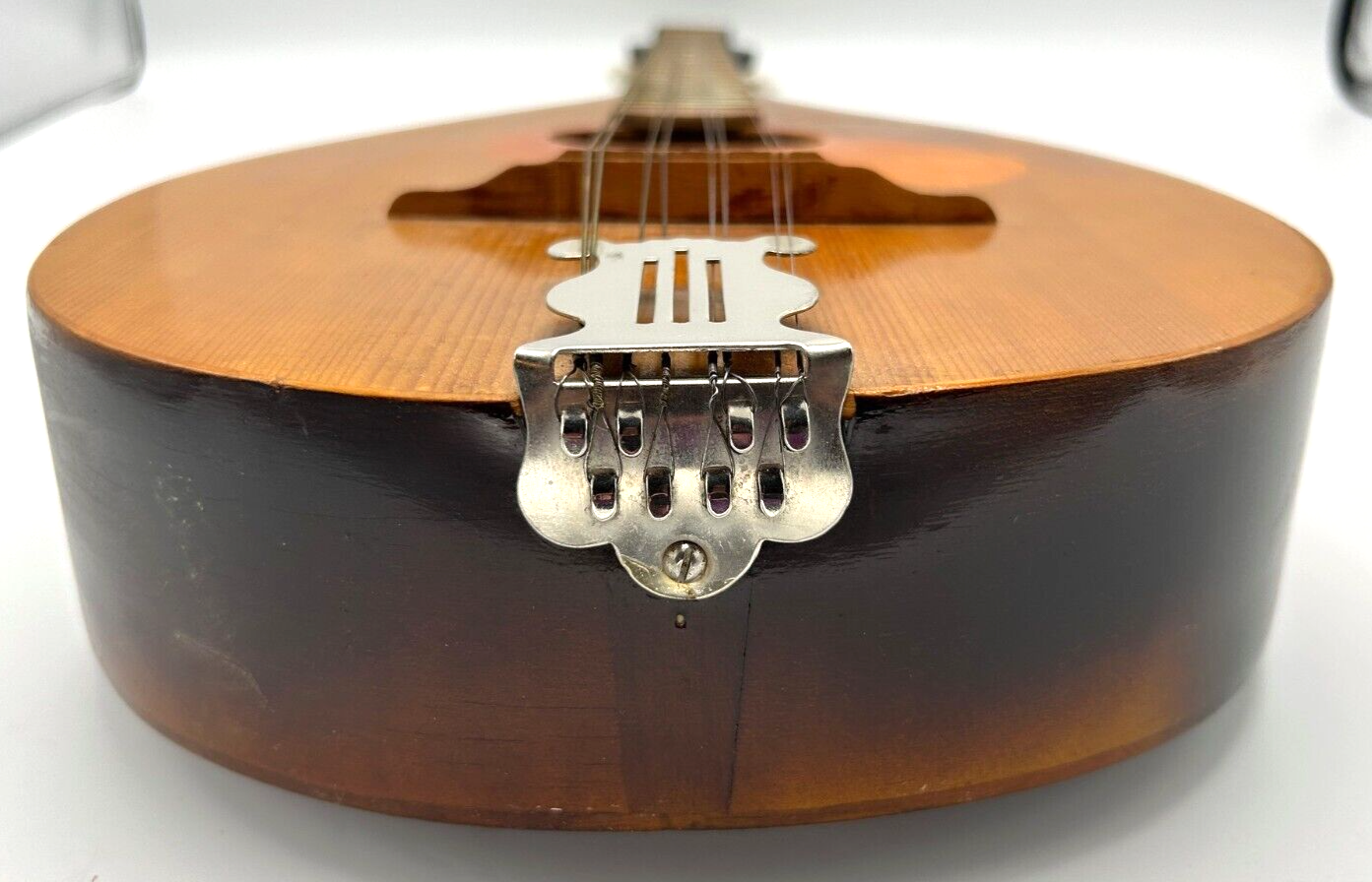 Vintage Russian Mandolin 8 String Sunburst Back with Design 24" | eBay