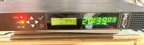 SpectraCom SecureSync 1200-233 1200 Rubidium uBlox GPS NTP Server GNSS ...