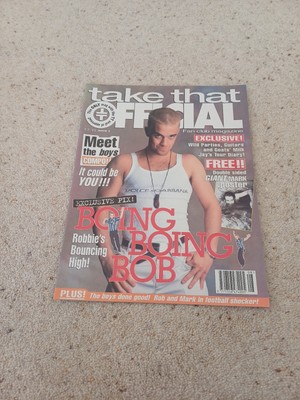 Take That Official Fan Club Magazine Issue 8 1995 With Free Poster ...