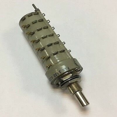 1A 115VAC Rotary Switch 6P4T Explosion Proof Janco 1905M-6-4NN M3786/4 ...