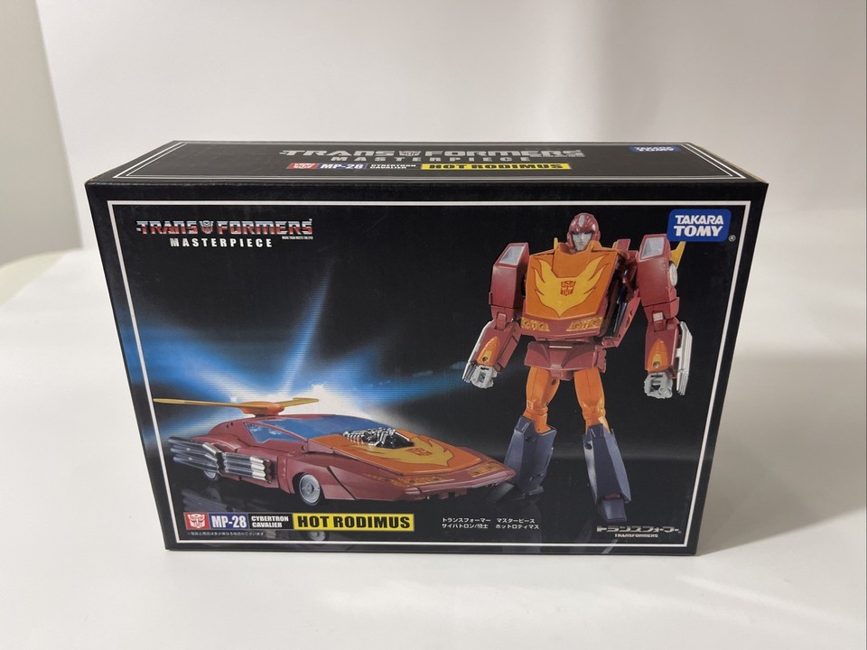 Takara Transformer Masterpiece MP-28 Hot Rod Targetmaster Hot Rodimus ...