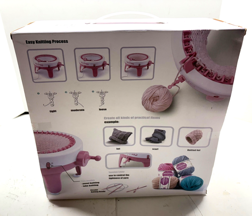 SENTRO Knitting Machine 40 Needles Crochet DIY Knitting Board Rotating ...