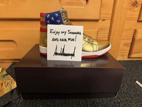 Trump Never Surrender High Tops size 11M LIMITED 314 / 1000 ! SIZE M 11 ...