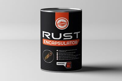 1.4L Rust Encapsulator Primer Kit. 1L TIN & 400ml Aerosol Buzzweld ...