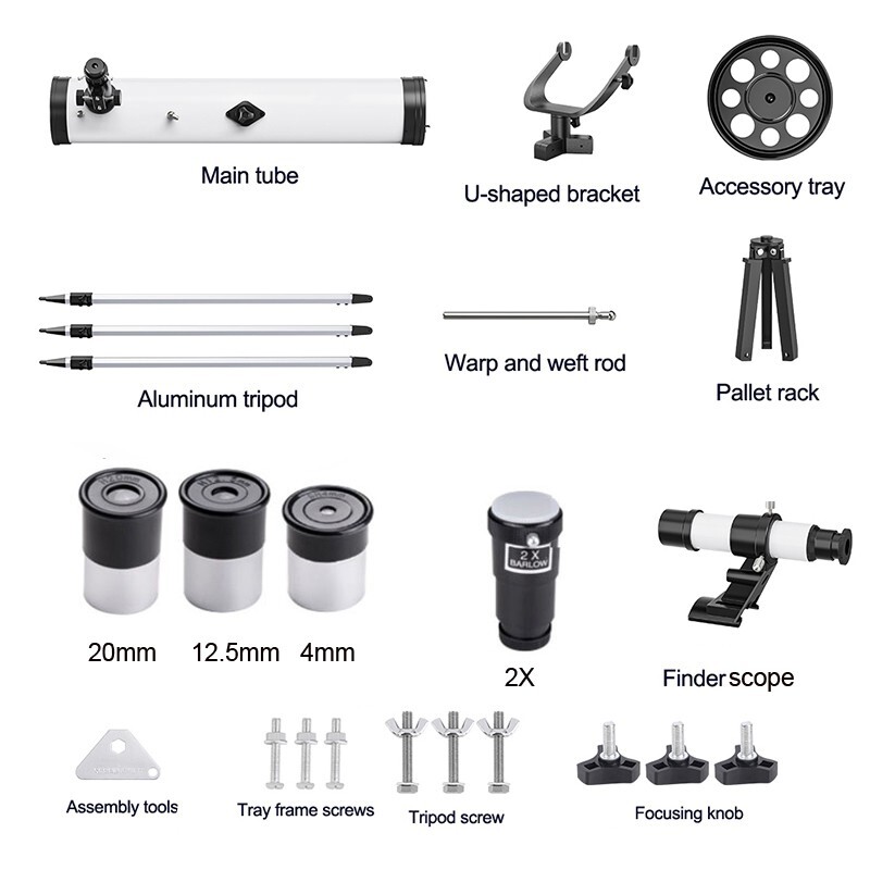 76X700 professional astronomical telescope high power high definition ...