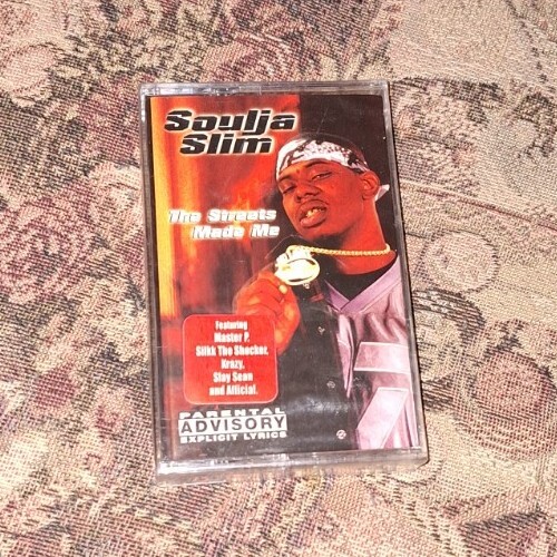 Soulja Slim CASSETTE The Streets Made Me TAPE No Limit 2001 Factory ...