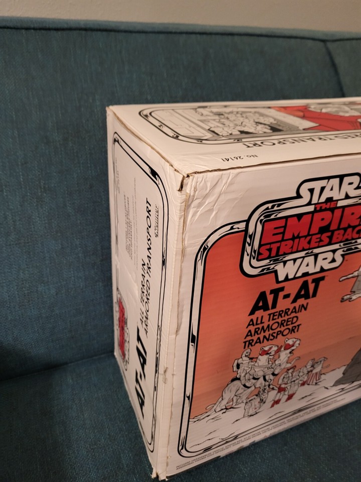 AT-AT HOTH Box All Terrain Armored Transport STAR WARS Vintage ...