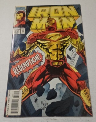IRON MAN #306 (1994) Captain America, Nick Fury, Mandarin, Kevin ...