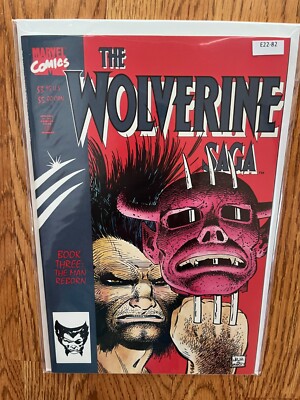 The Wolverine Saga Book Three Marvel Comics E22-82 | eBay