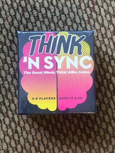 Think 'N Sync - Great Minds Think Alike Card Game -Brand New-Sealed ...