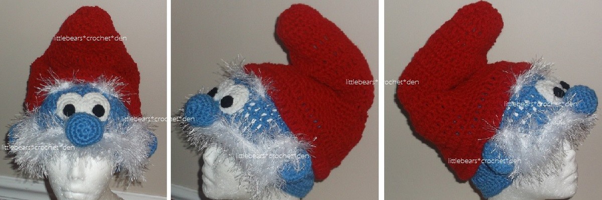 Crochet Smurf Hat Pattern Free