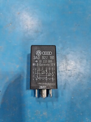 175 Relay Genuine VW AUDI Relay Control Module Unit 3A0927181 ...
