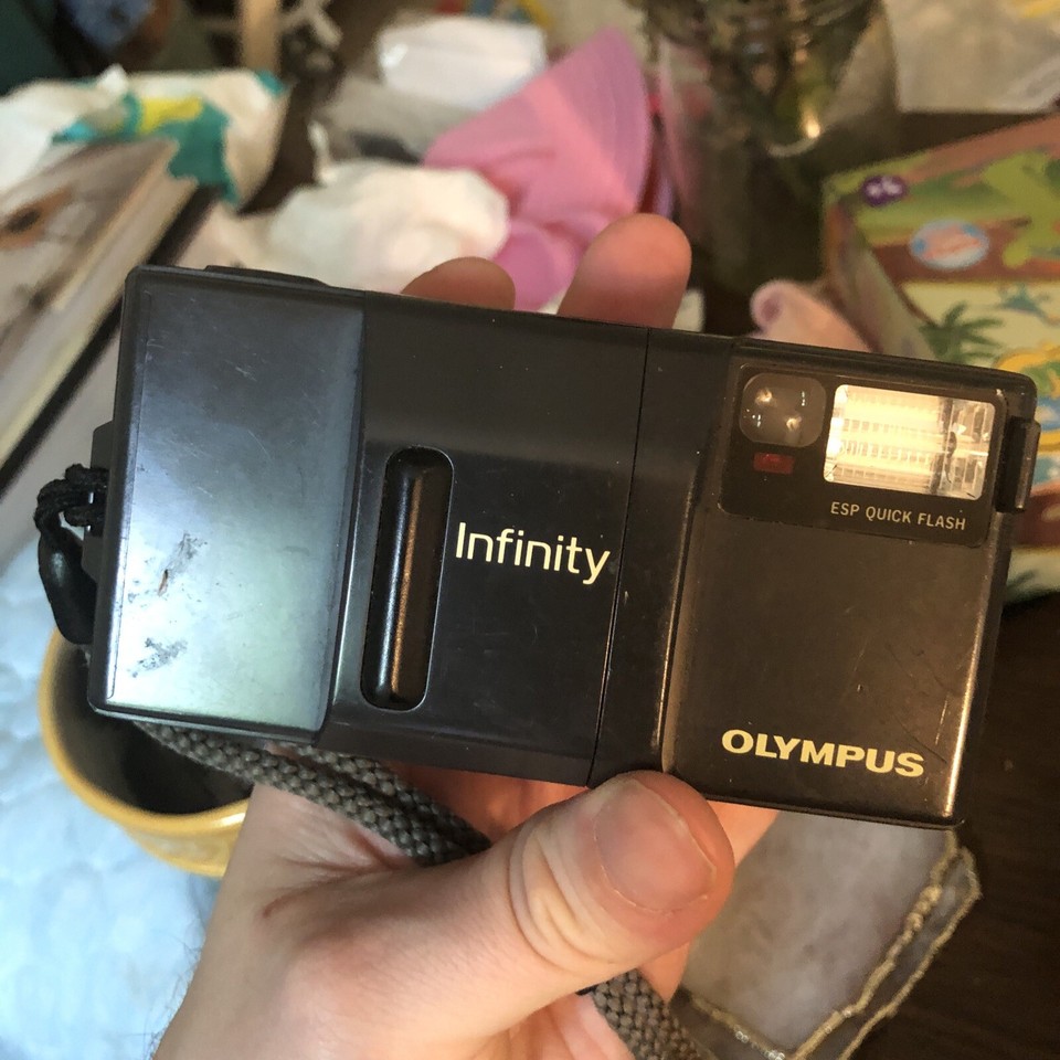 Olympus Infinity AF-1 35mm 2.8 Zuiko Lens Point Shoot Film Camera ...