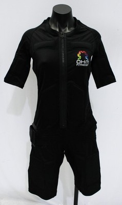 OHM Fitness Men's emPower EMS Technology Active Body Suit BE5 Black ...