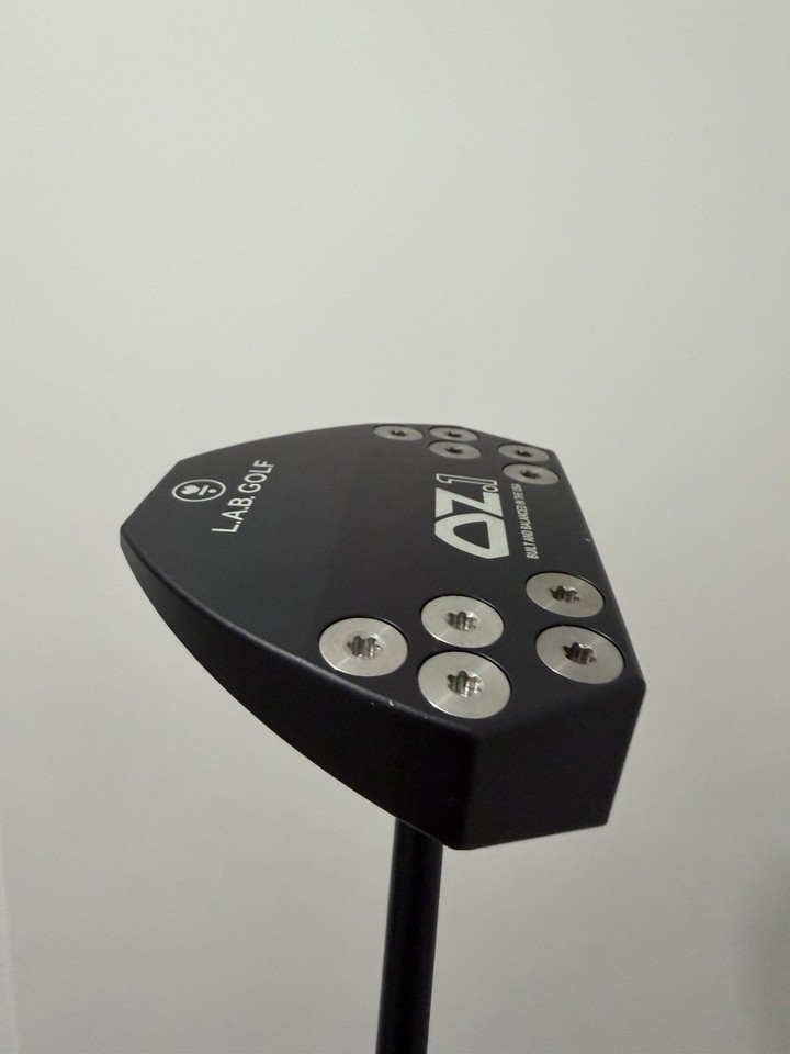 LAB Golf OZ.1 Black Mallet Putter Black Shaft W/ LAB H/Cover MINT 34 ...