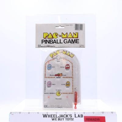 Pac-Man Handheld Pinball Game 1980s Diamond Toymakers Vintage NEW ...