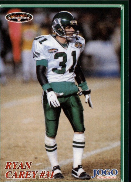 1998 Jogo CFL - #93 Ryan Carey for sale online | eBay
