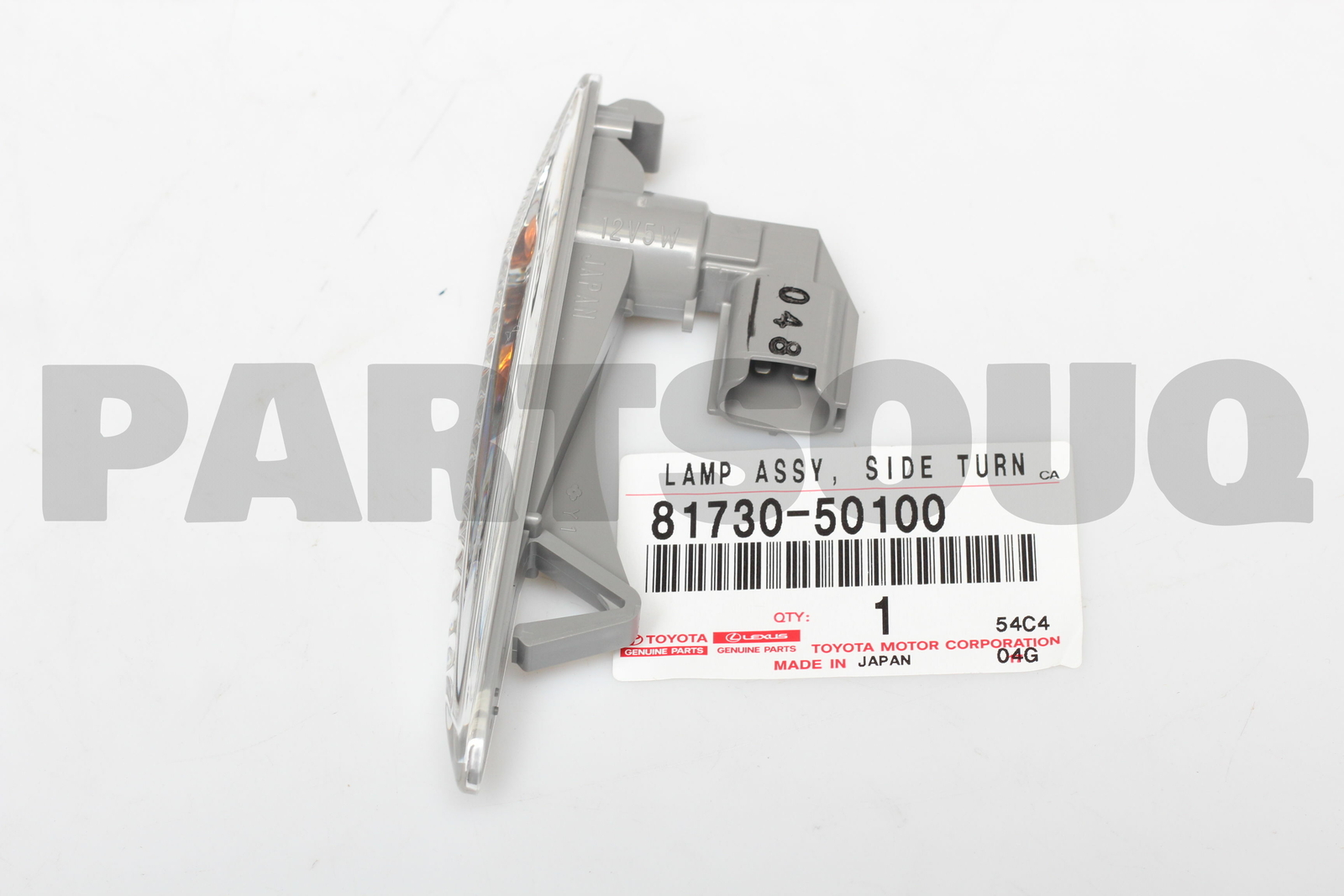 8173050100 Genuine Toyota LAMP ASSY, SIDE TURN SIGNAL, RH/LH 81730 ...