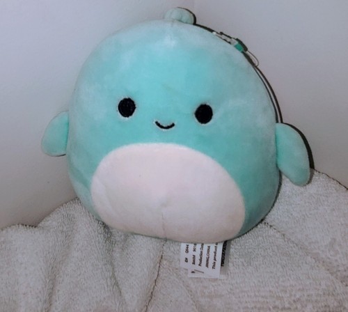 Squishmallow Perry Blue Mint Green Dolphin 5” Sea Life Stuffed Plush ...