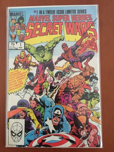 Marvel Super Heroes: Secret Wars #1 Direct Edition | eBay