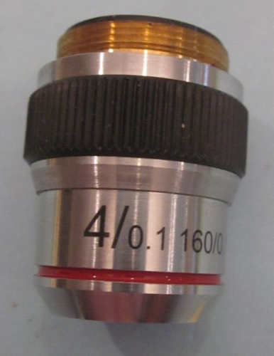 LWS 4X Microscope Objective Lens | eBay