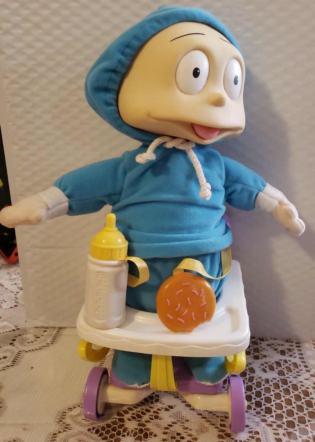 Nickelodeon Rugrats Paris Bounce Babble Dil Toy Doll Viacom 2000 With ...