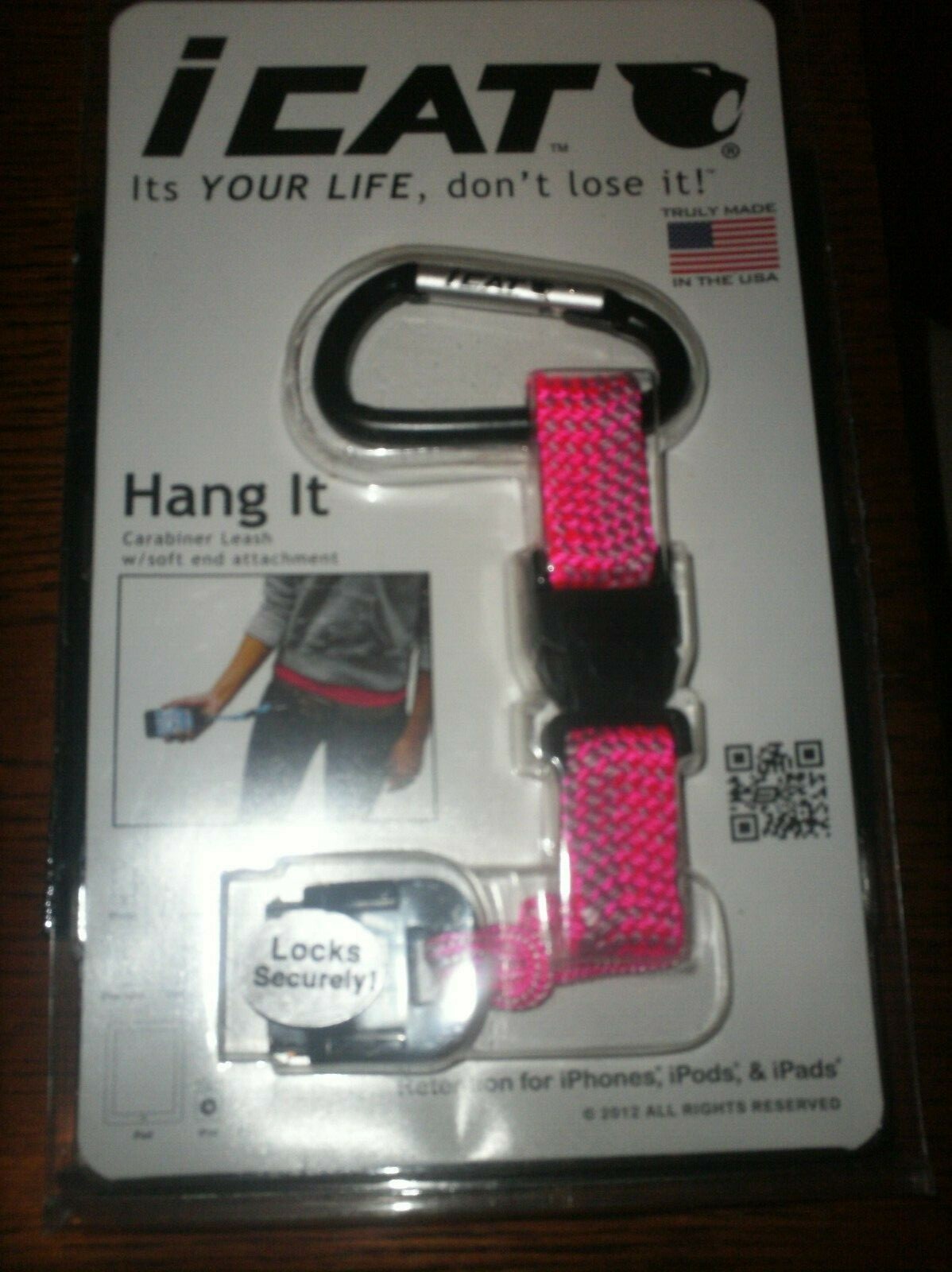 iCat Hang It Phone Lanyard With Detachable Buckle For Iphone Ipod Ipad ...