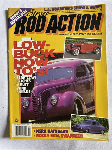 1992 October Street Rod Action Magazine Look At A Country Mopar (CP248 ...