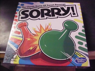 Sorry! Board Game by Hasbro...Brand New in Sealed Box...Ages 6+ 2-4 ...
