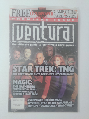 Ventura # 1 - Premiere Issue July/Aug 1995 - Star Trek Next Gen ...