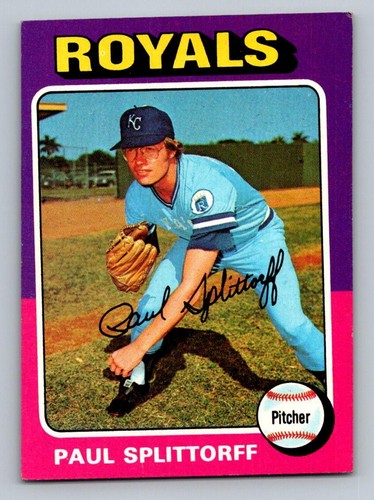 1975 Topps #340 Paul Splittorff | eBay
