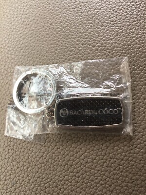 Bacardi Coco Rum Stainless Steel Key Chain - NEW Original packaging ...