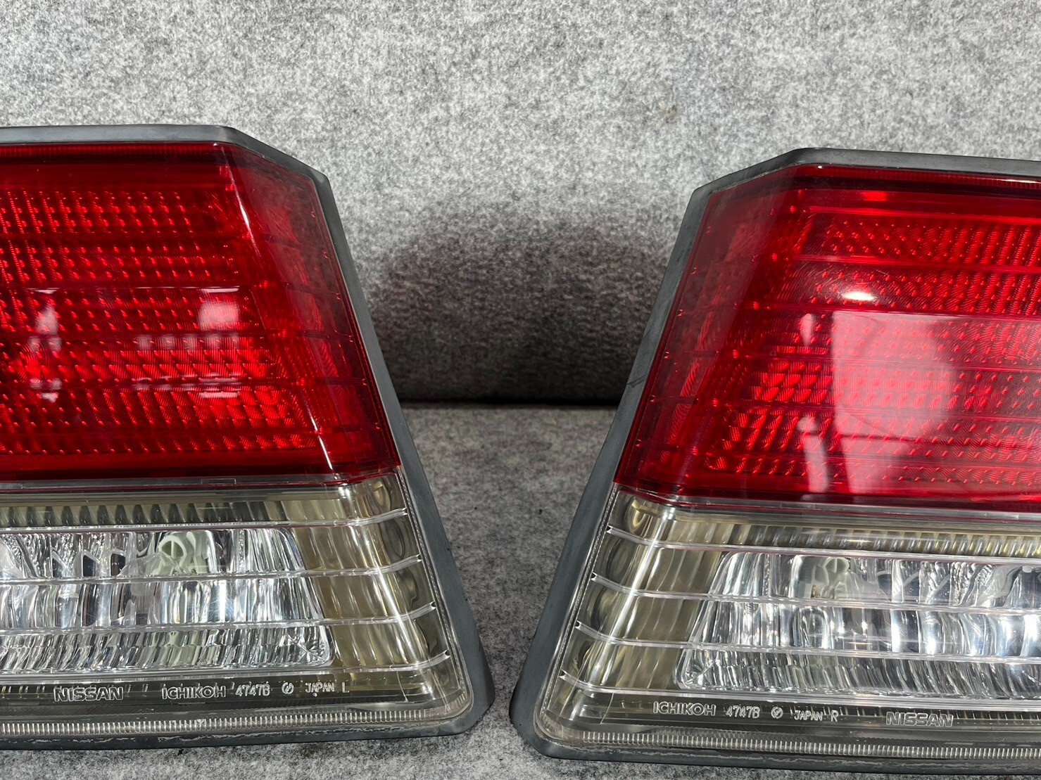 PRIMERA CAMINO P11 HP11 NISSAN OEM REAR LIGHTS TAIL LAMPS ICHIKOH 7391 ...