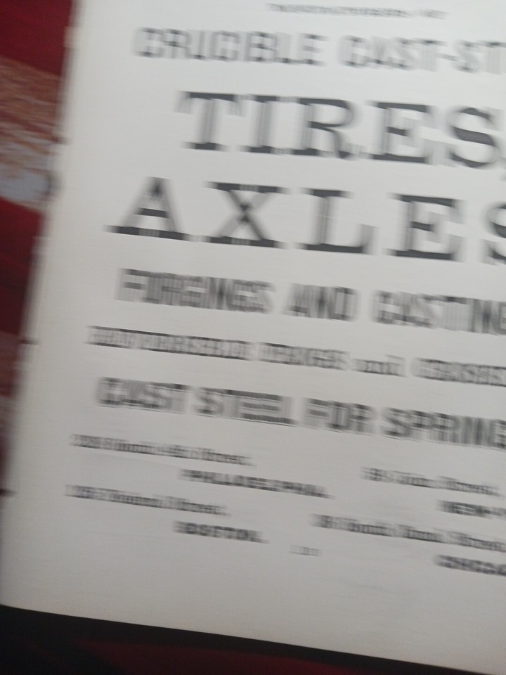 1872 Print Ad WILLIAM BUTCHER & COMPANY railroad Tires Lewistown ...