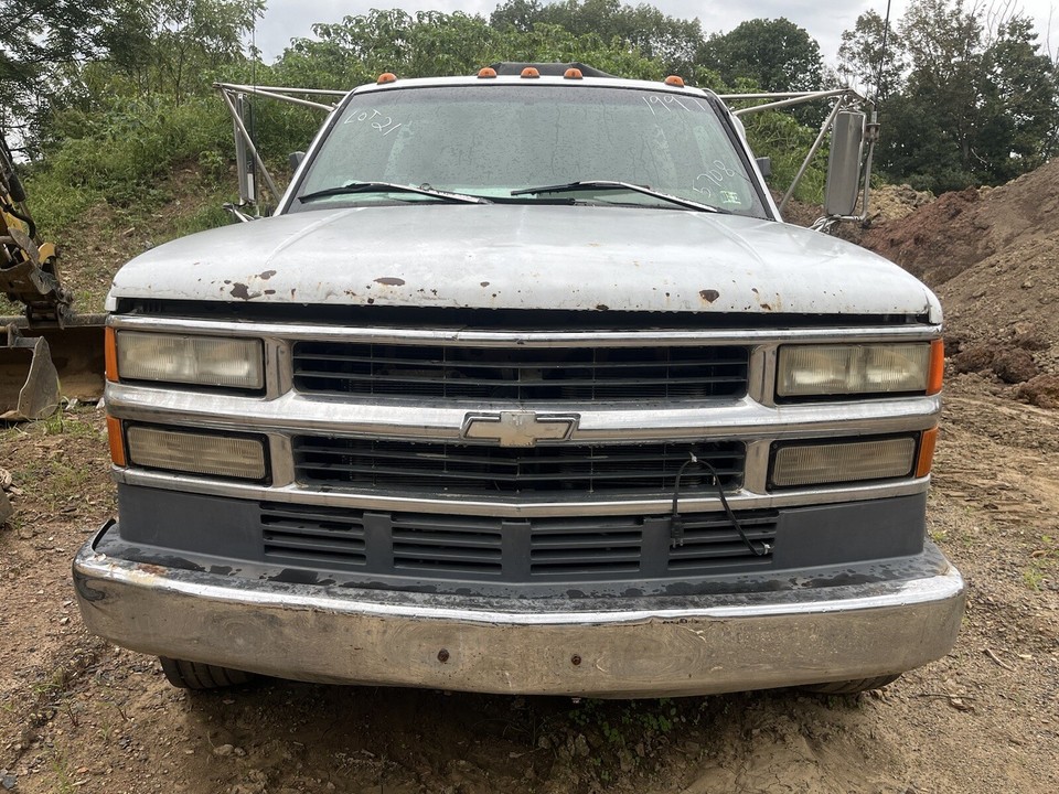 1997 GMC 3500 HD 6.5L Turbo Diesel Dually w/ Reading Utility Body Parts ...