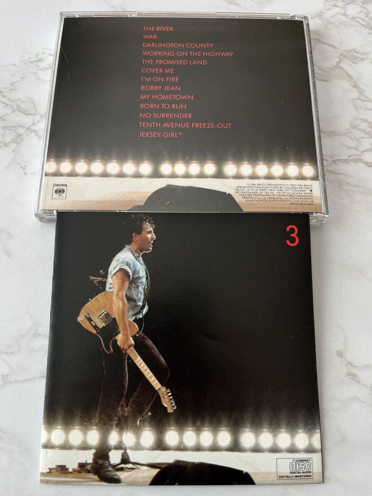 Bruce Springsteen LIVE 1975-85 CD TARGET ERA! JAPAN Columbia CK 40569 ...
