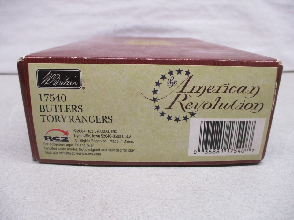 Britain American Revolution Butlers Tory Rangers 17540 | eBay