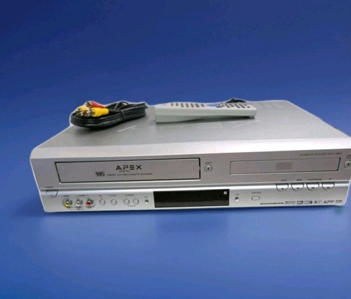 Apex ADV-3800 DVD VCR VHS Recorder/Player Combo w/ Remote & - TESTED ...
