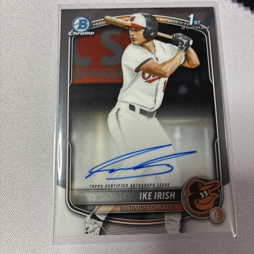 2025 Bowman Draft Ike Irish Bowman 1st Auto | eBay