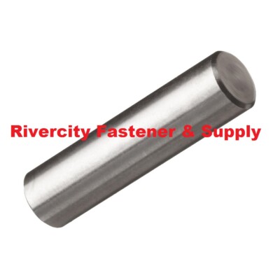 (5) M12x25 Metric Dowel Pins 12mmx25mm / 12mm x 25mm Steel Dowel Pins ...