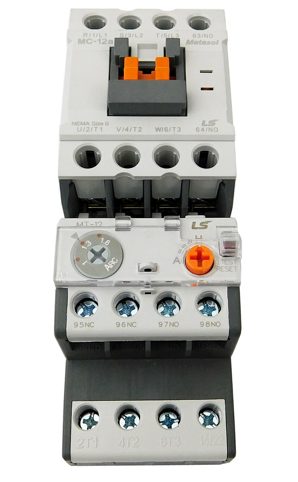 Motor Starter LSis 50 HP @ 480V 54-75 Amp Overload 120 Volt Coil Nema ...