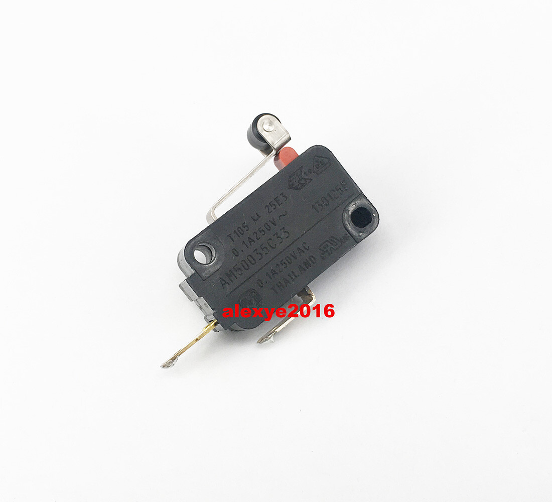 AM50035C33 Micro Limit Switch With Roller Lever 0.1A 250V AC T105 u ...